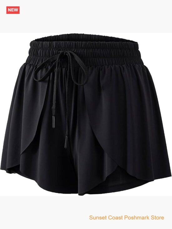 Shorts | Flowy Running Shorts For Women Workout Athletic Gym Butterfly ...